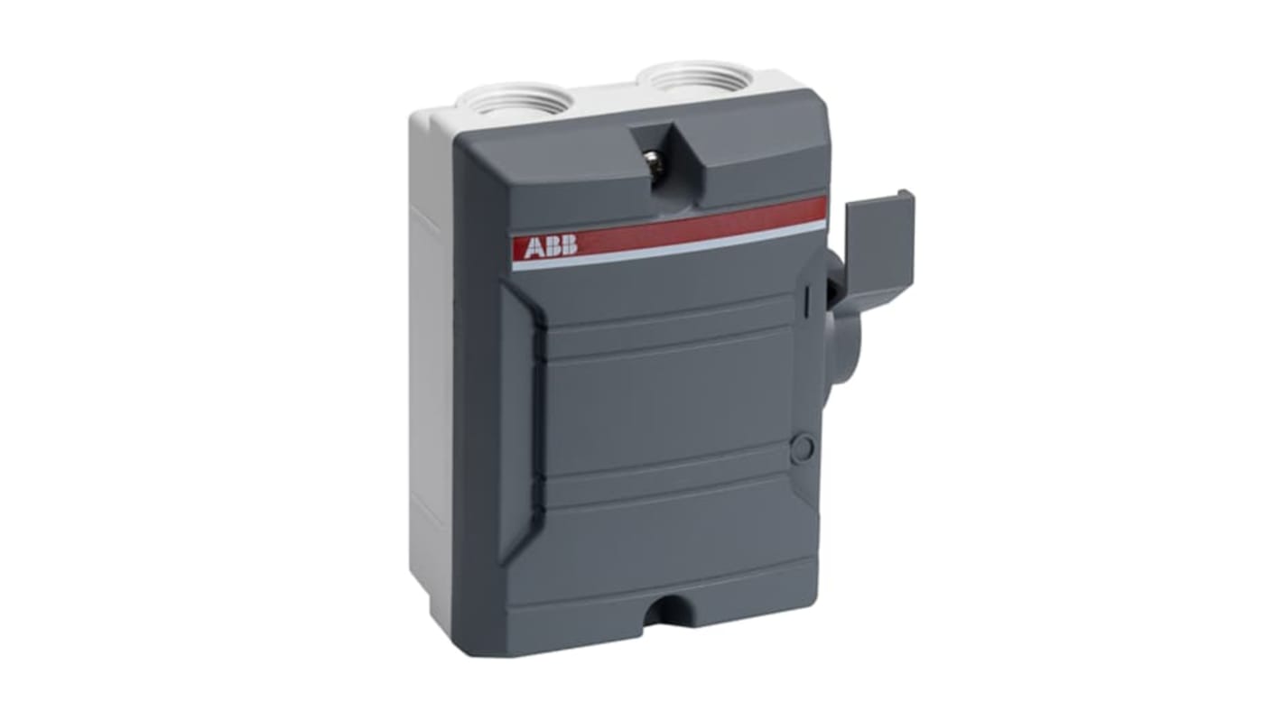 2CMA142405R1000 | ABB 4P Pole Screw Mount Switch Disconnector - 25A Maximum Current, 7.5kW Power ...