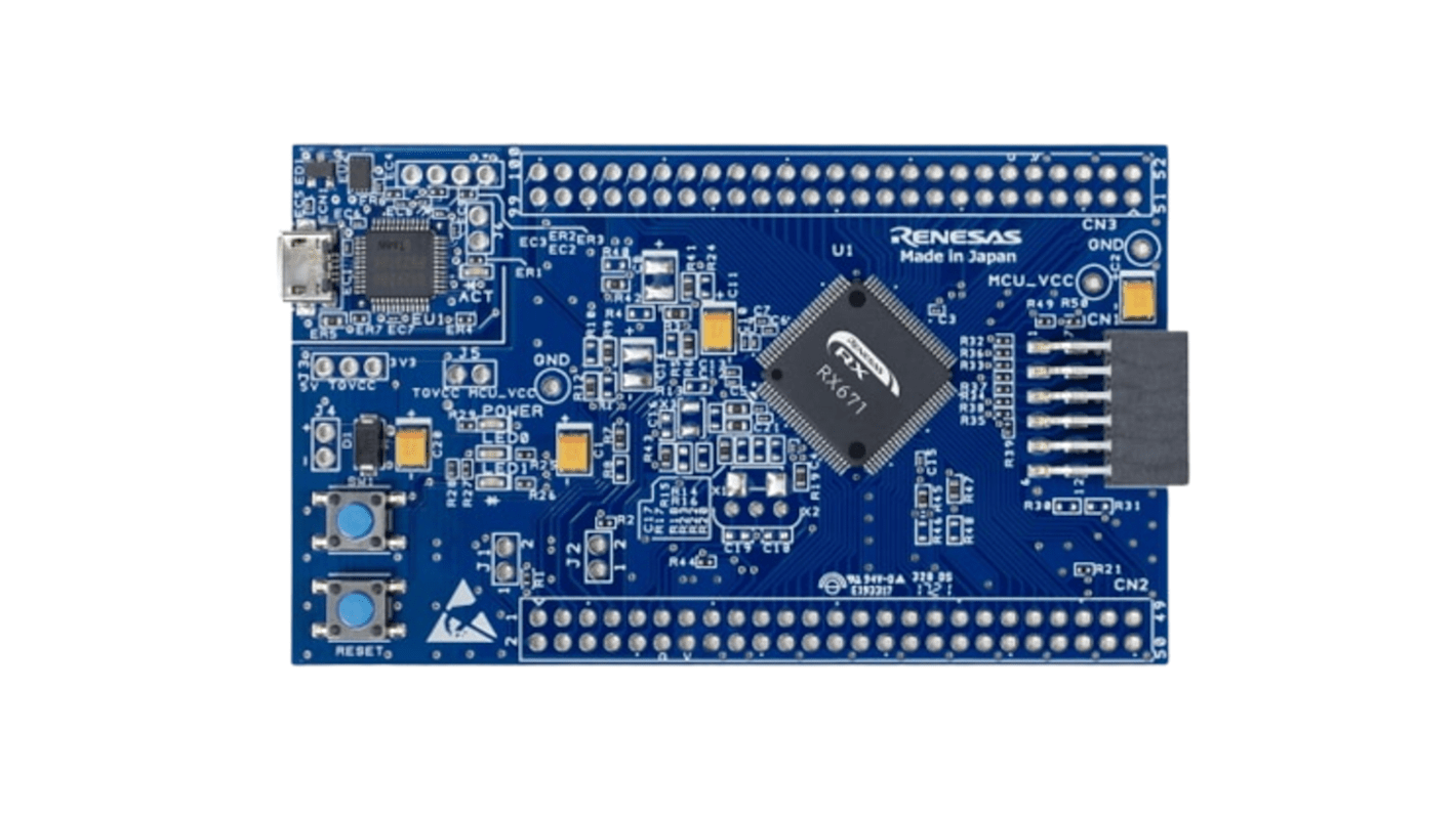 Renesas Electronics Target Board for RX231 32 Bit MCU Target Board RTK5RX2310C00000BR | RS
