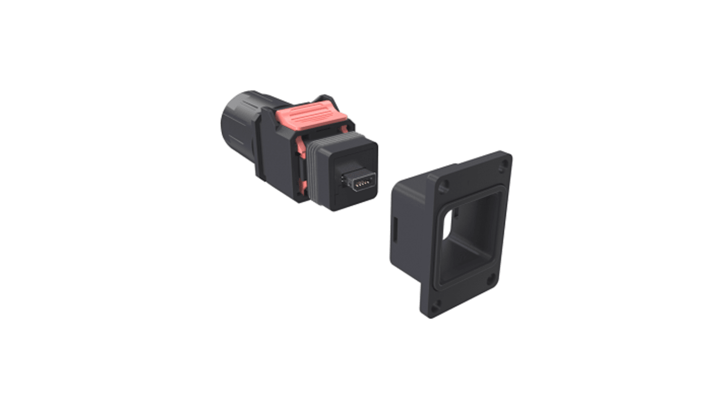 NDHN6D2 | Amphenol ICC, NDH series Free Hanging (In Line) Mini I/O ...