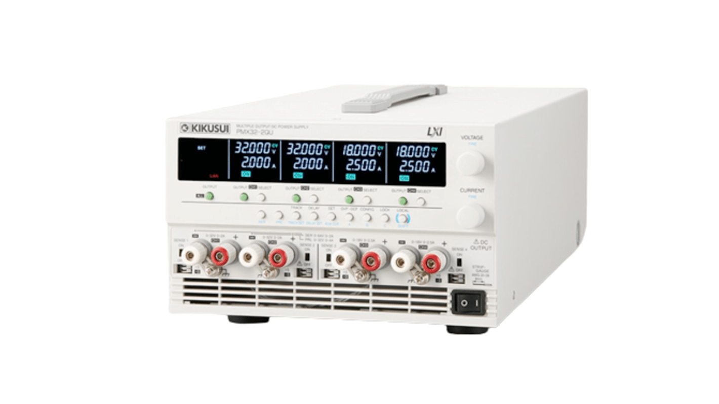 PMX32-2QU | Kikusui Electronics Corporation ベンチ電源, 出力数：4, 32V, 2A | RS