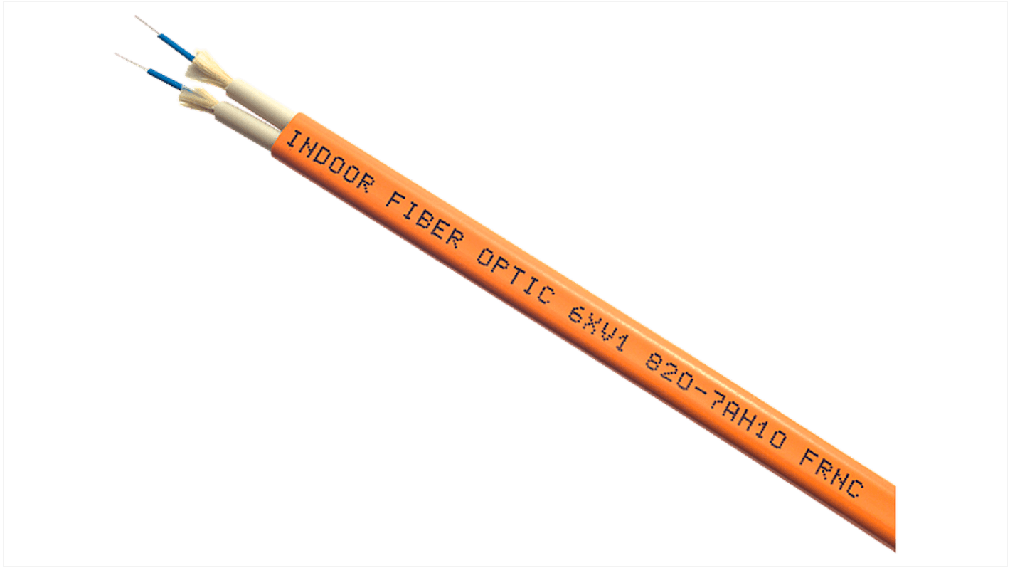 6XV18207BN15 | Siemens to ST OM1 Multi Mode Fibre Optic Cable, 900μm ...