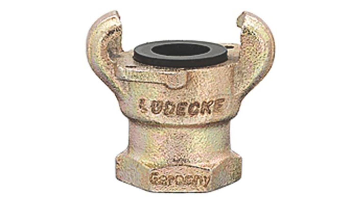 RS PRO Iron Female Pneumatic Quick Connect Coupling, NPT 3/4 Female 3 ...