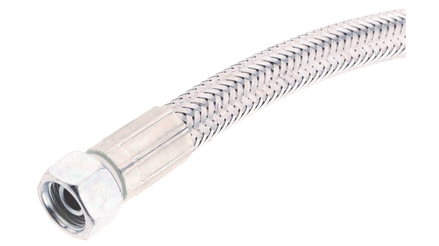 500mm Galvanized Steel Wire Hydraulic Hose Assembly, 190 bar Max ...