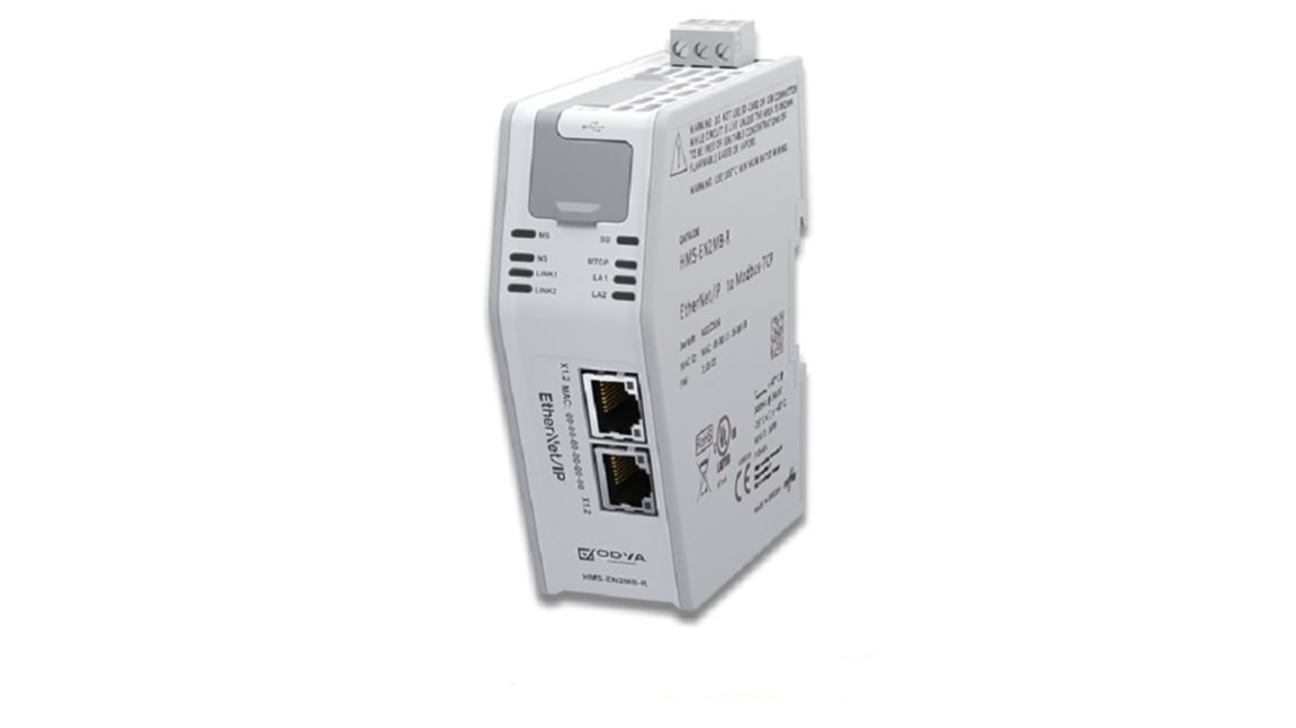 HMS-EN2MB-R | Anybus CP1 ModBus/TCP Adaptor for Use with PLC Systems | RS
