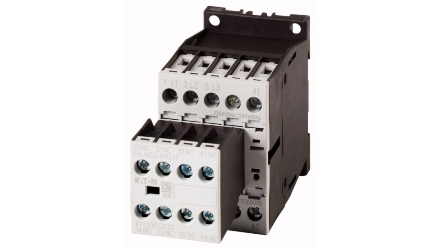 106370 DILM15-22(24VDC) | Eaton DILM Contactor, 24 V Coil, 3-Pole, 7 kW ...