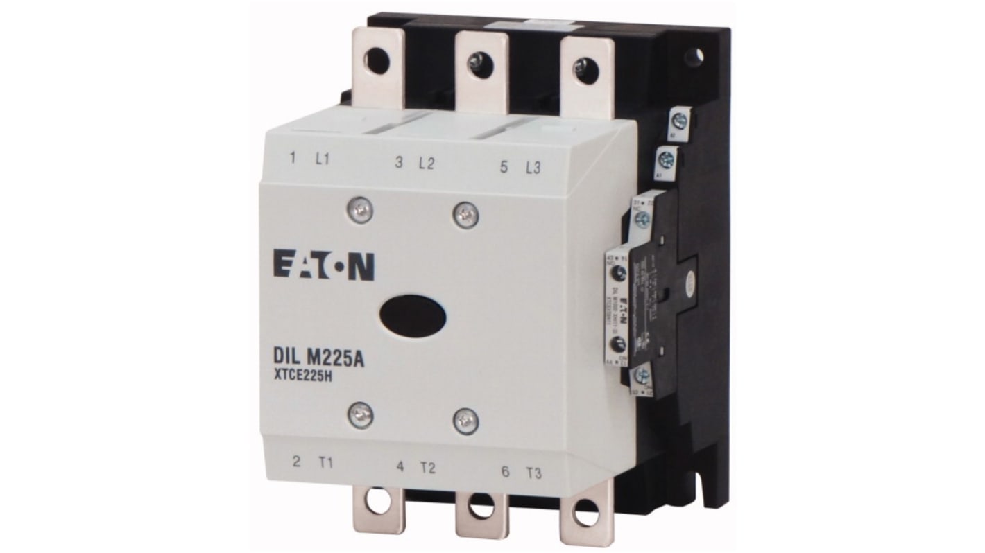 139545 DILM225A/22(RAC48) | Eaton DILM Contactor, 48 V Coil, 3-Pole ...