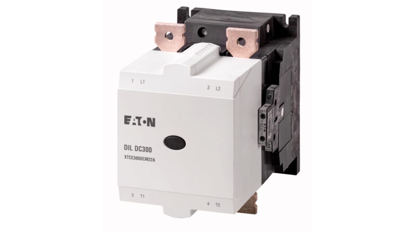183314 DILDC300/22(RDS250) | Eaton Contactor, 110 → 350 V ac Coil, 2NO ...