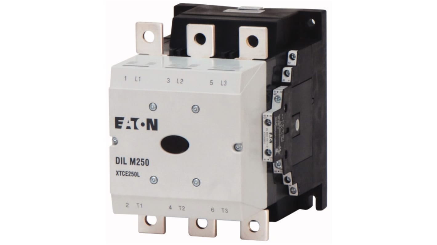 208200 DILM250/22(RA110) | Eaton DILM Contactor, 220 V ac, 230 V dc ...