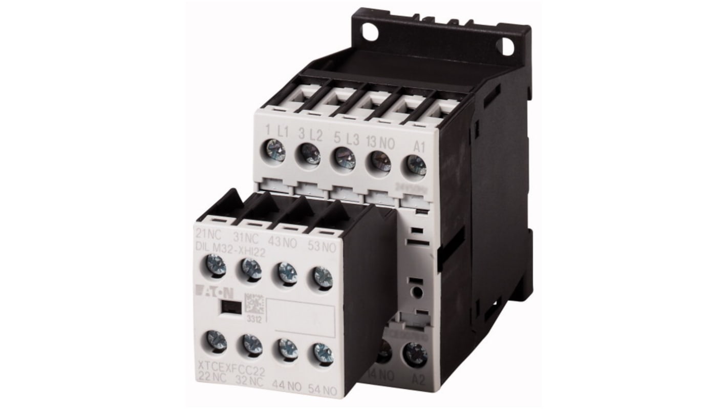 276642 DILM7-32(24V50HZ) | Eaton DILM Contactor, 220 V ac, 230 V dc ...