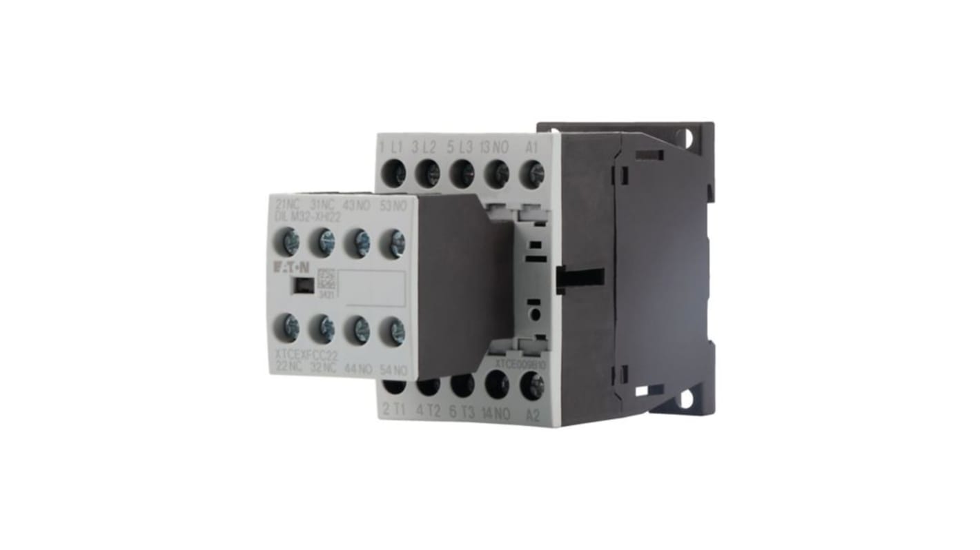 276803 DILM9-32(230V50/60HZ) | Eaton DILM Contactor, 220 V ac, 230 V dc ...