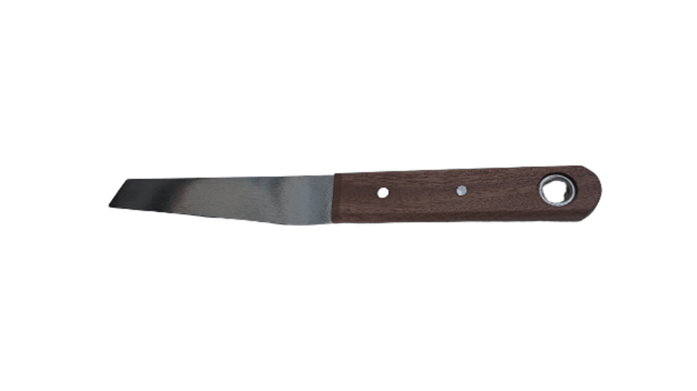 Wood 102 mm Shoe Knife With Polished Blade | RS