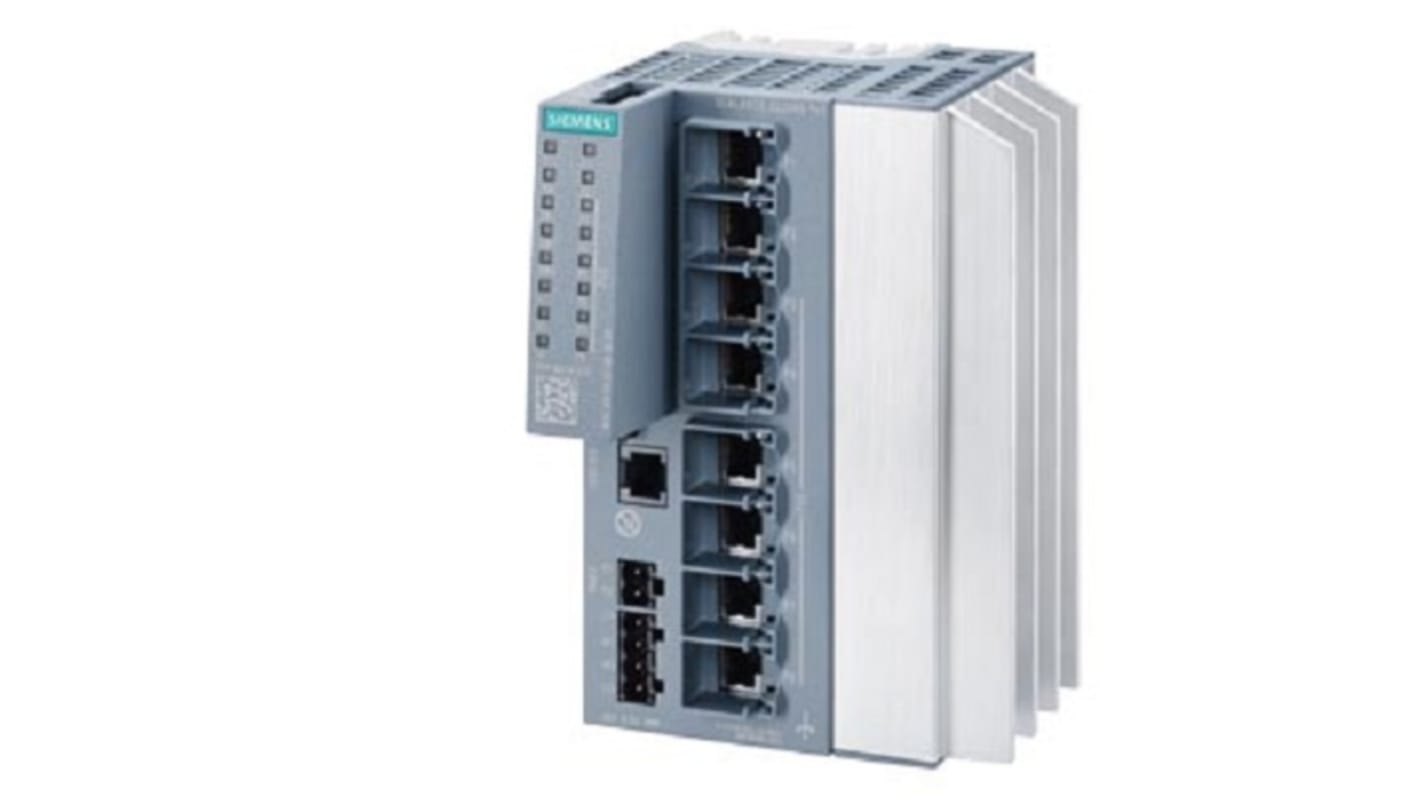 6GK52080RA002AC2 | Siemens Managed 8 Port Network Switch With PoE | RS