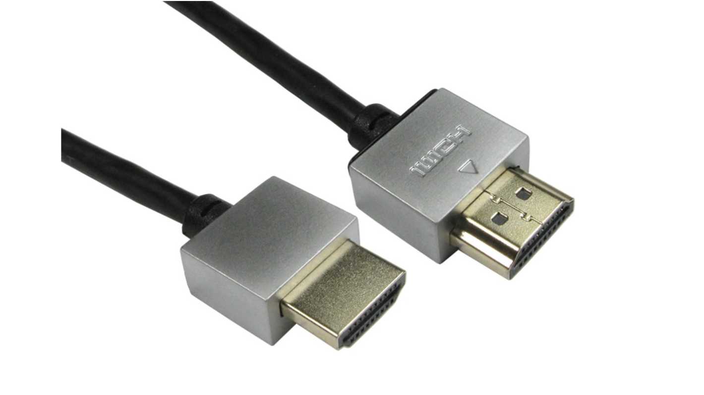 RS PRO 4K Male HDMI to Male HDMI Cable, 1m | RS