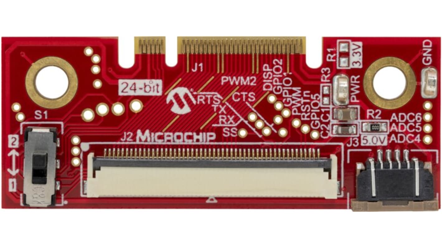 Microchip AC320213, 24-bit Graphics Pass Through Card VGA Daughter ...
