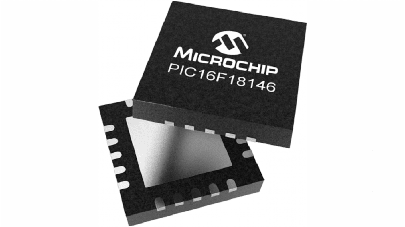 PIC16F18146-I/6N | Microchip Mikrocontroller PIC16F181 PIC SMD VQFN 20-Pin | RS