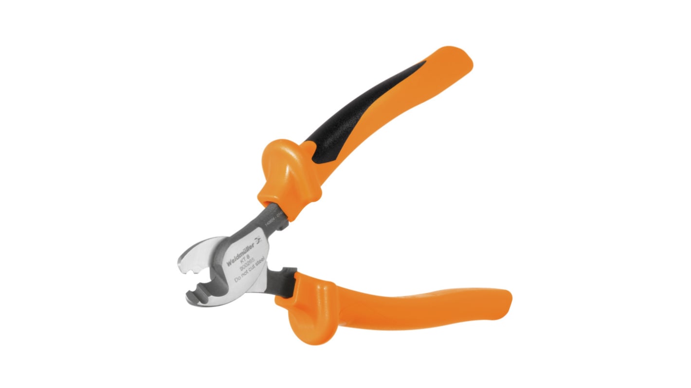 9002650000 | Weidmuller KT 8 VDE/1000V Insulated Cable Cutters | RS