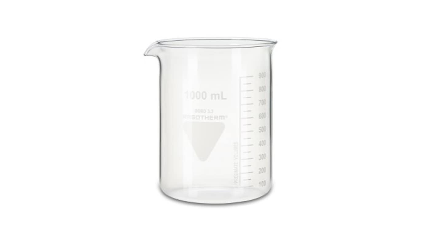 RS PRO Borosilicate Glass 1L Beaker | RS