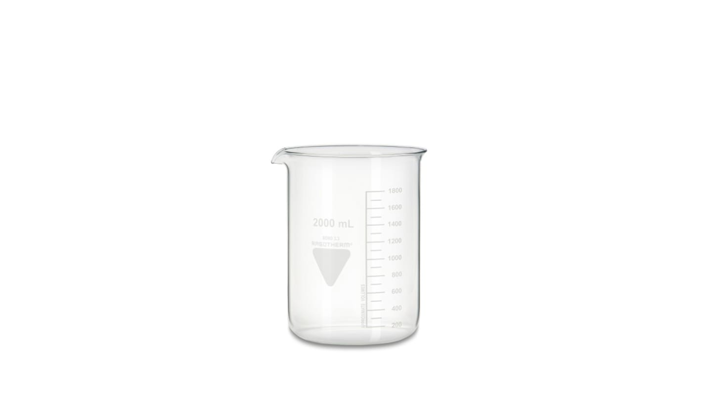 RS PRO Borosilicate Glass 2L Beaker | RS