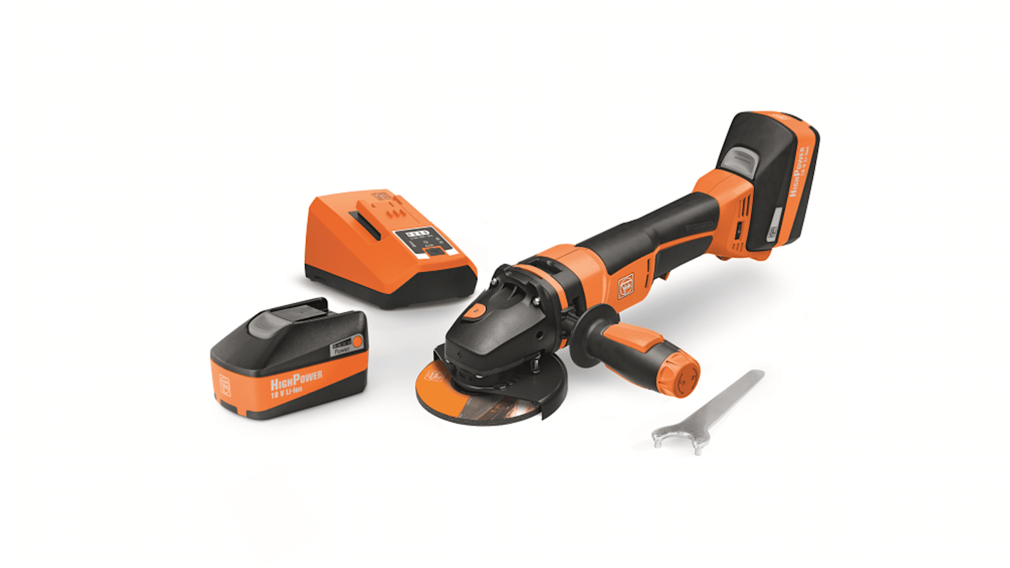 71220564300 | FEIN CCG 18-125 BLPD-SEC N30 CN 125mm Cordless Angle ...