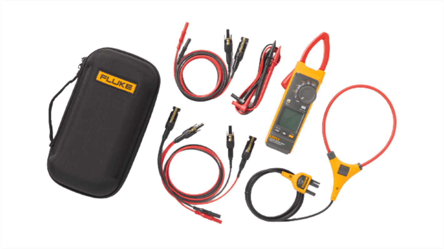 FLK-393FC-PVLEAD | Fluke 393 FC+ PVLEAD Clamp Meter Bundle, 999.9A dc ...