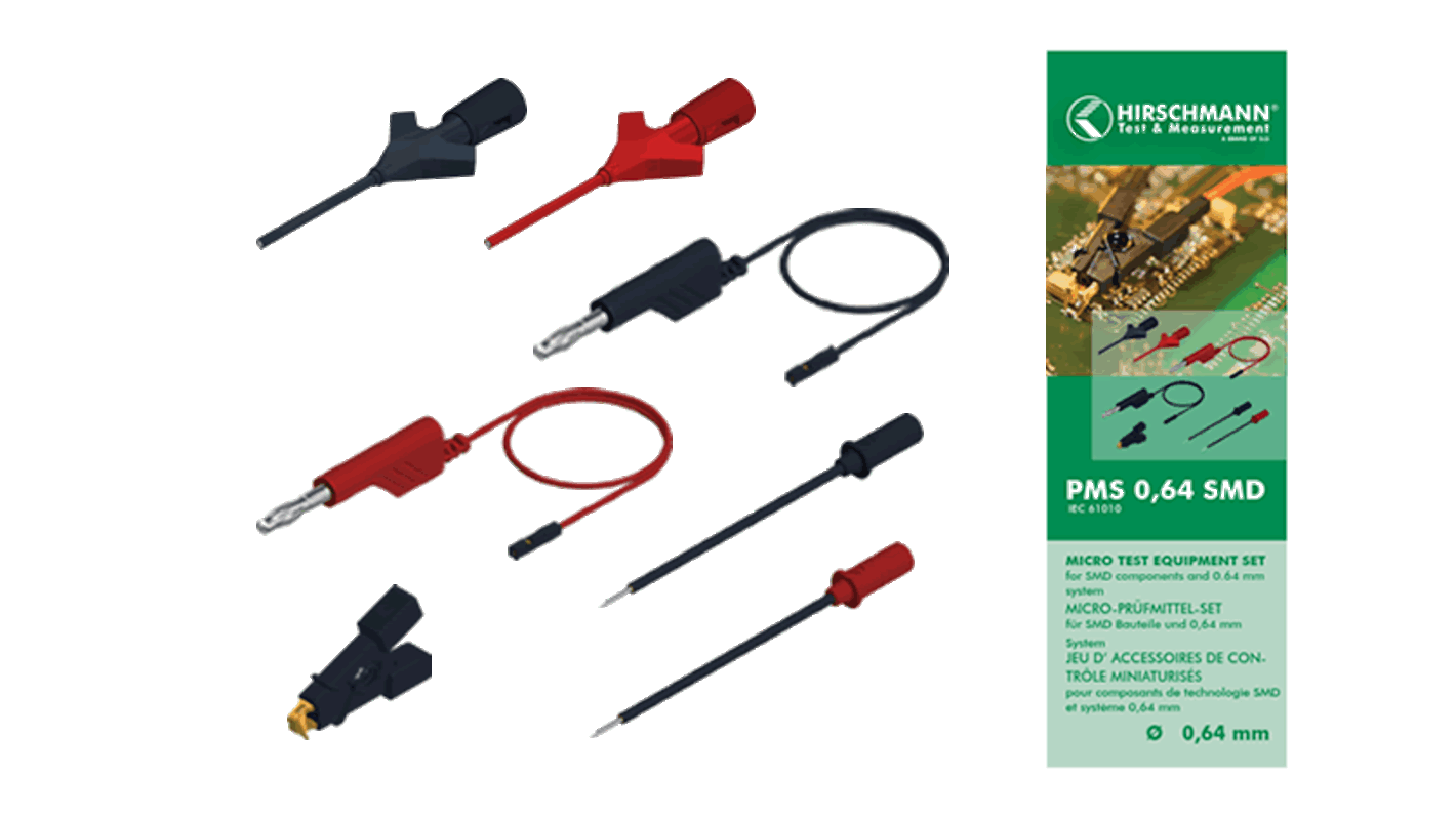 932960001 | Hirschmann Test Lead & Connector Kit With Measuring Lead ...