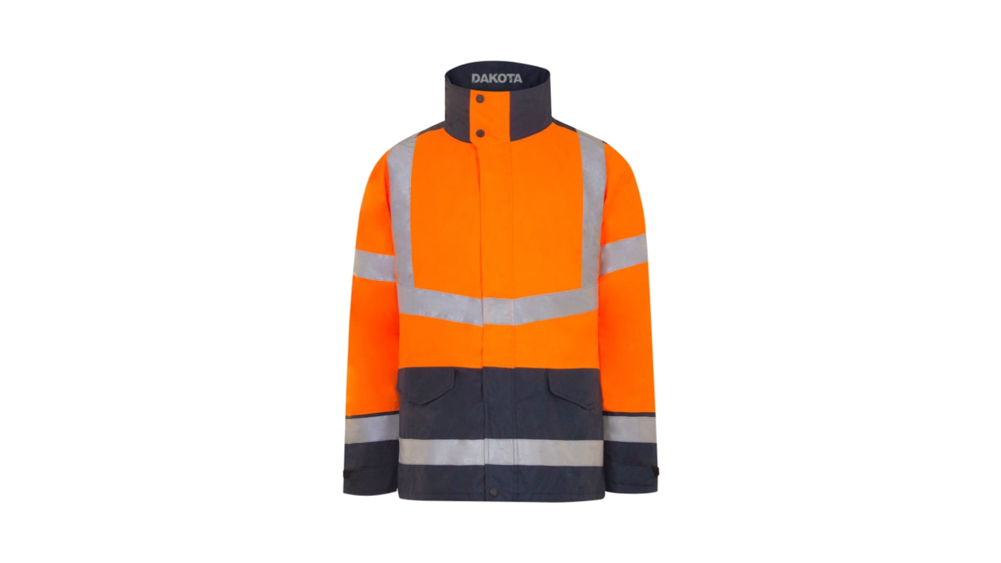 PARKADAKOT2OMS | T2S Dakota Orange Unisex 4 IN 1 Parka, S | RS