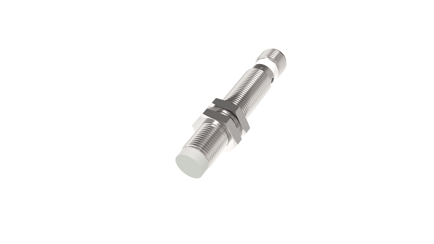 RS PRO Inductive Barrel-Style Proximity Sensor, M12 x 1, 4 mm Detection, PNP Output, 10 → 30 V ...