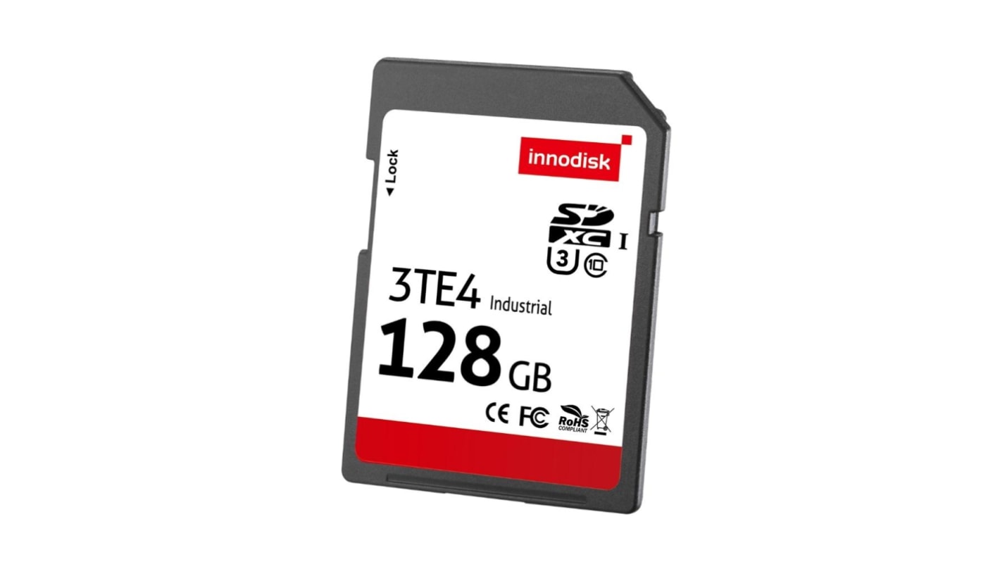 DESDC-A28S06GW1SL | InnoDisk 128 GB Industrial SD SD Card, Class10, UHS ...