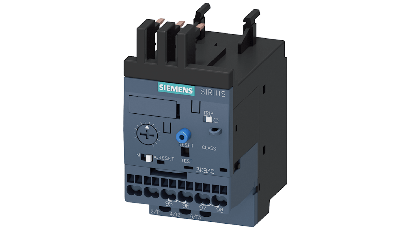 3RU21161HJ0 | Siemens Contactor Relay 1NC/1NO, 8 A F.L.C, 3 A Contact ...