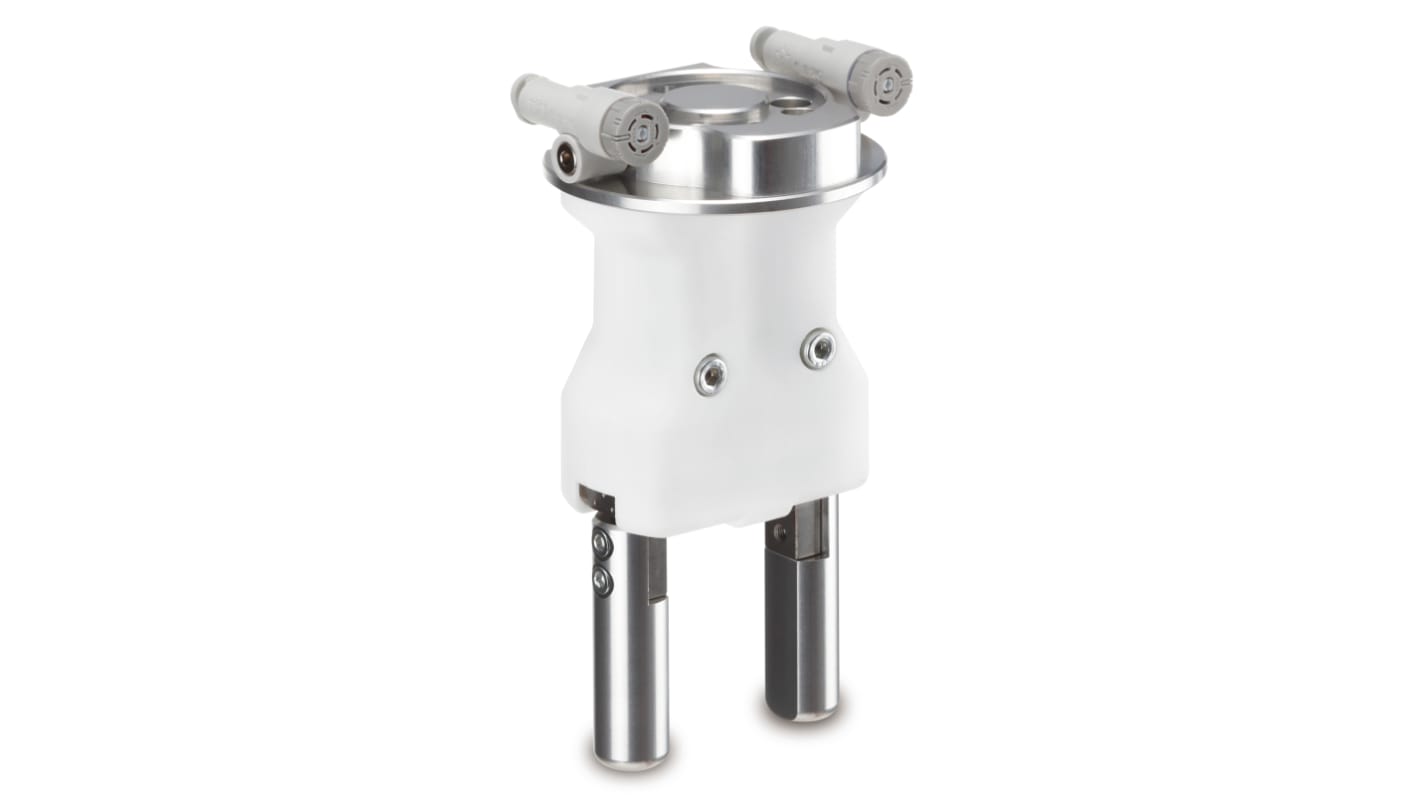 SMC 2 Finger Double Action Pneumatic Gripper, JMHZ2-16D-M9PW-X7500-KA, Parallel Gripping Type | RS