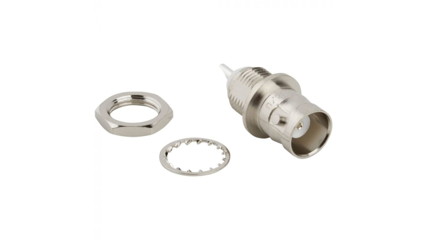 031-221 | Amphenol RF, jack Bulkhead BNC Connector, Solder Termination ...