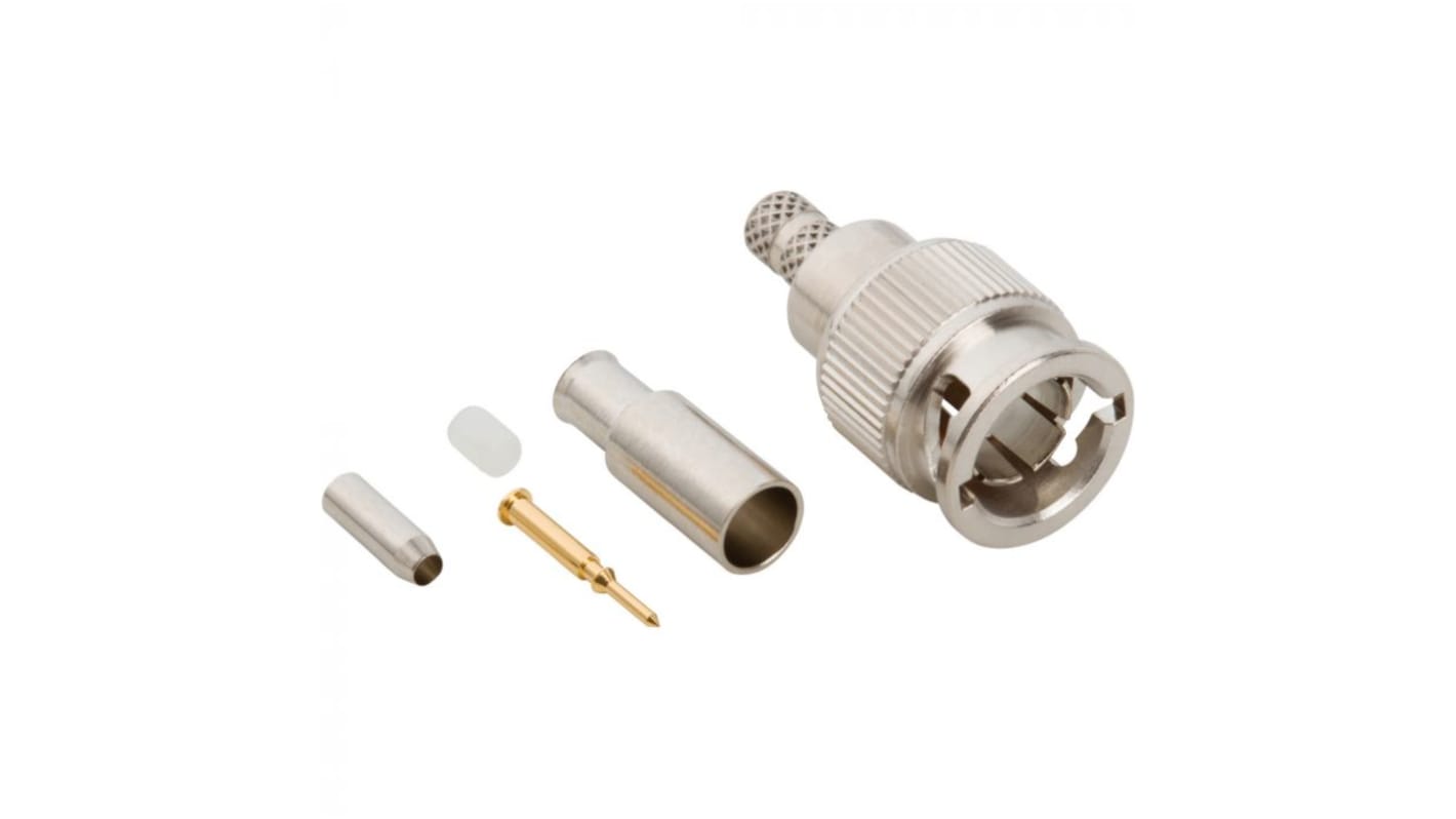 031-70261 | Amphenol RF Plug Cable Mount BNC Connector, Crimp ...
