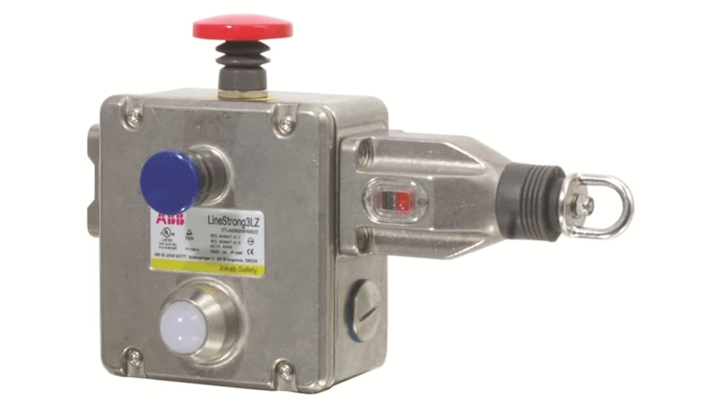 2TLA050206R0322 | ABB Grab Wire Switch, 125m, 4NC/2NO, Left Side | RS