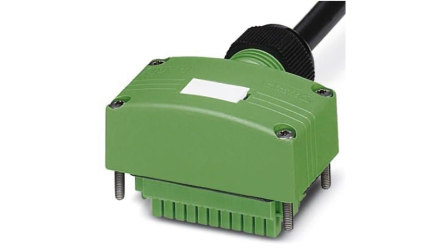 1537941 | Phoenix Contact SACB-C-H180 Series Connector Hood | RS