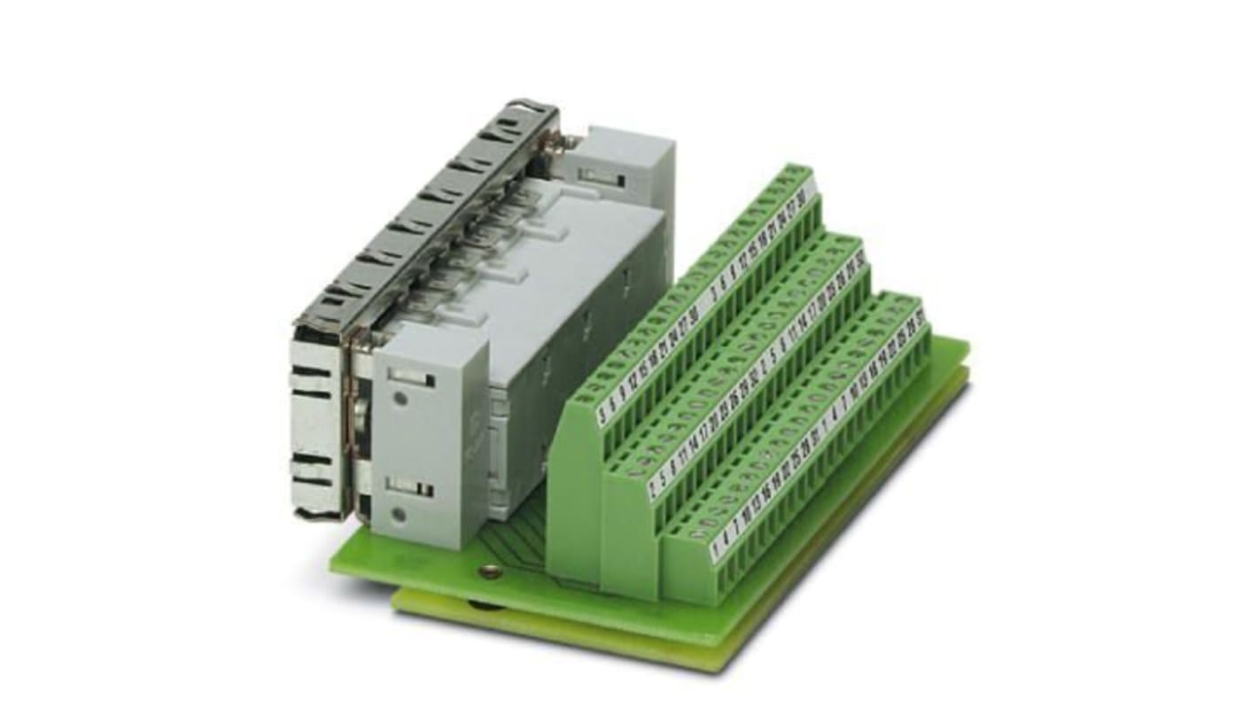 1853654 | Module d'interface Rectangulaire 32 Contacts, Femelle | RS