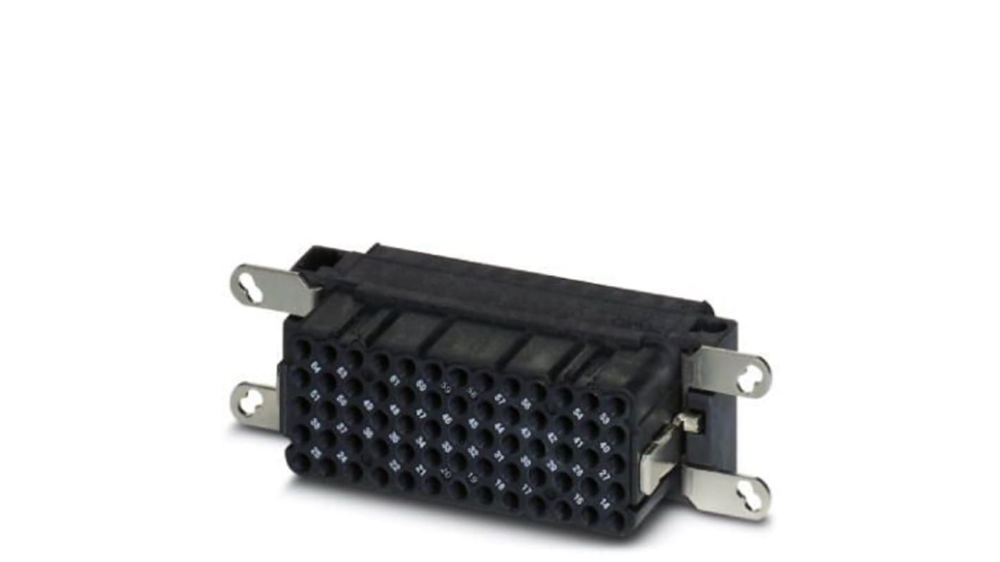 1884775 | Phoenix Contact 65 Way Angled Panel Mount D-sub Connector ...
