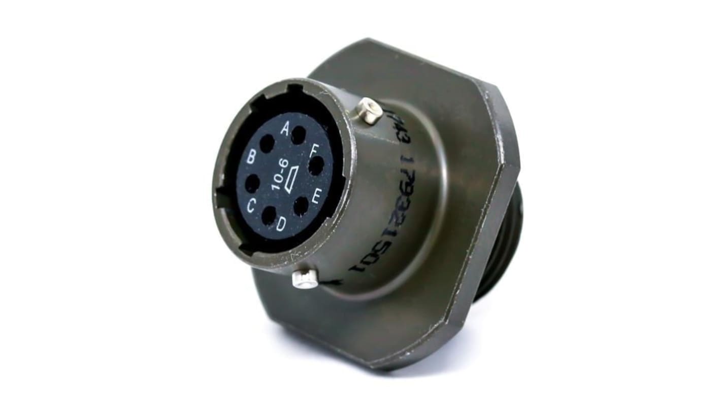 PT01E-12-10S(SR)(072) | Amphenol Industrial 10 Way Circular Connector ...