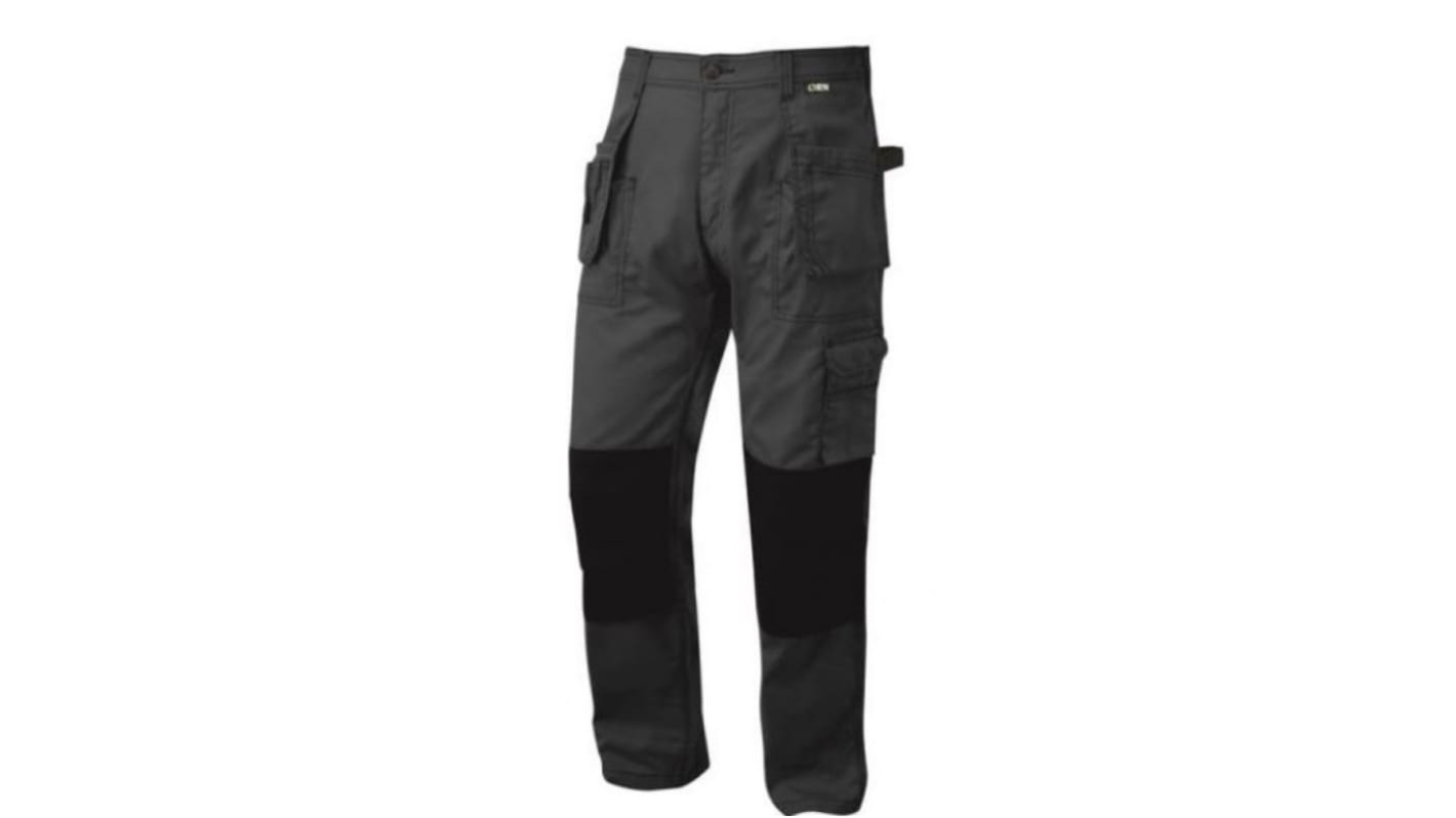 2850-15/B/32R | Orn Black Men's Trousers 32in, 81.28cm Waist | RS