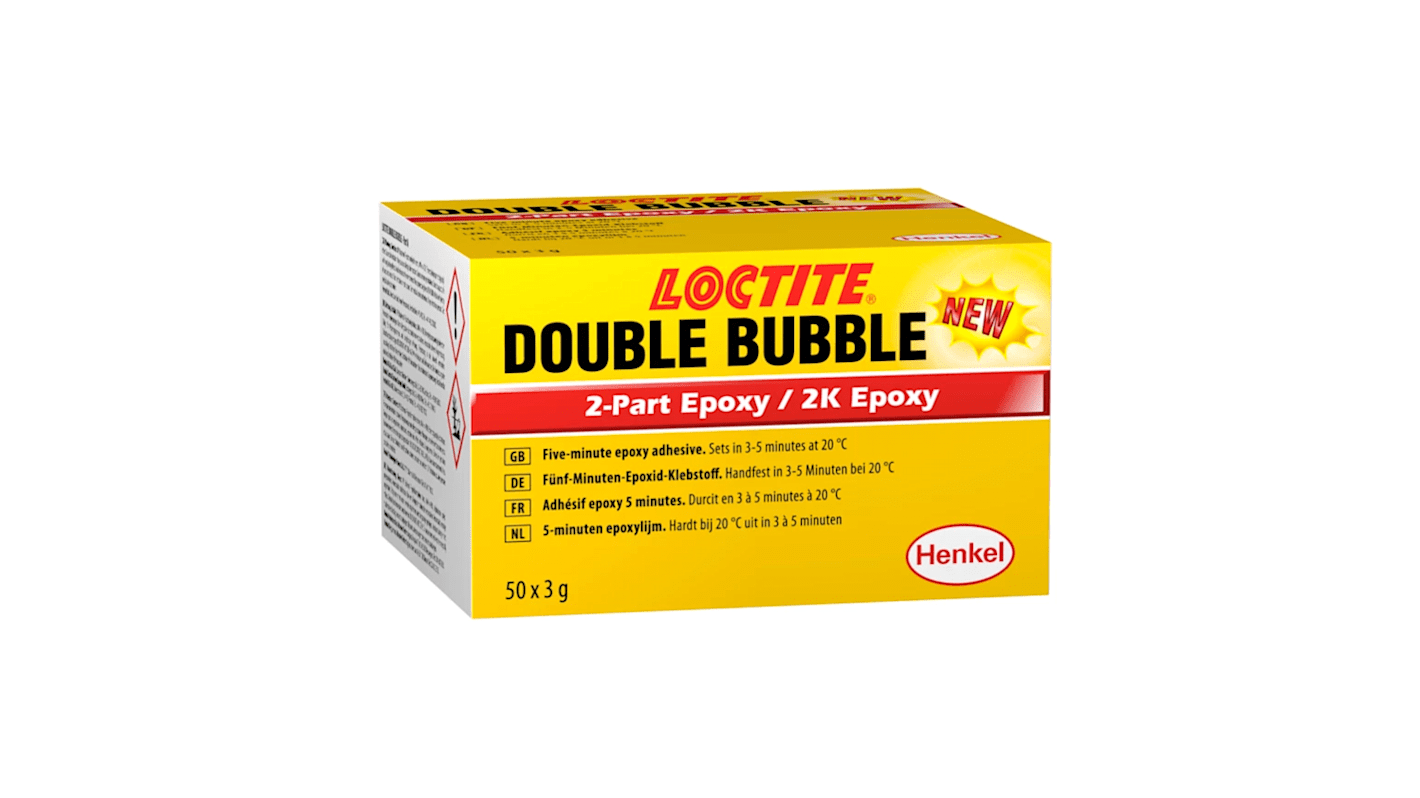 LOCTITE DOUBLE BUBBLE 3G EGFD | Loctite Loctite DOUBLE BUBBLE Adhesive | RS