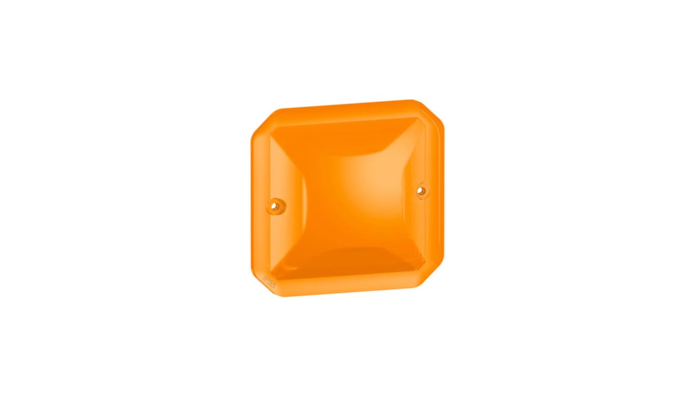 069590L | Legrand Orange Push Button Light Switch, 1 Way | RS