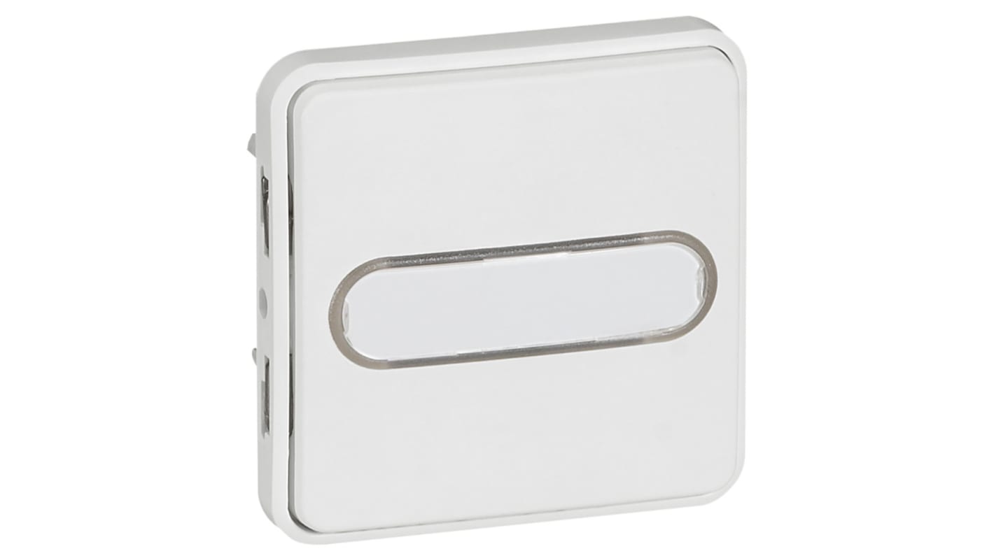 070733 | Legrand Black Push Button Light Switch, 1 Way | RS