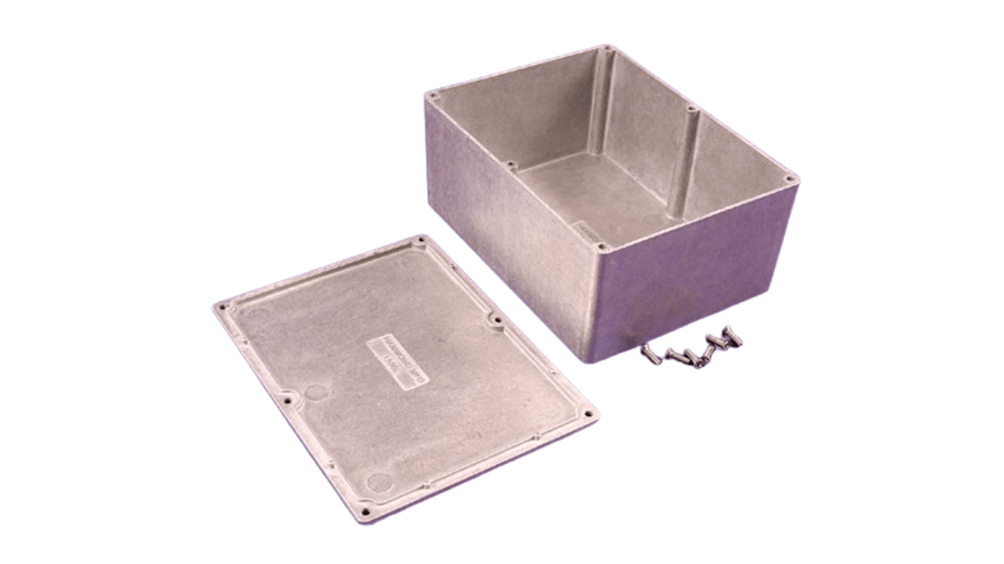 1550L | Hammond Die Cast Aluminium Junction Box, IP54, 165 x 128 x 72mm ...