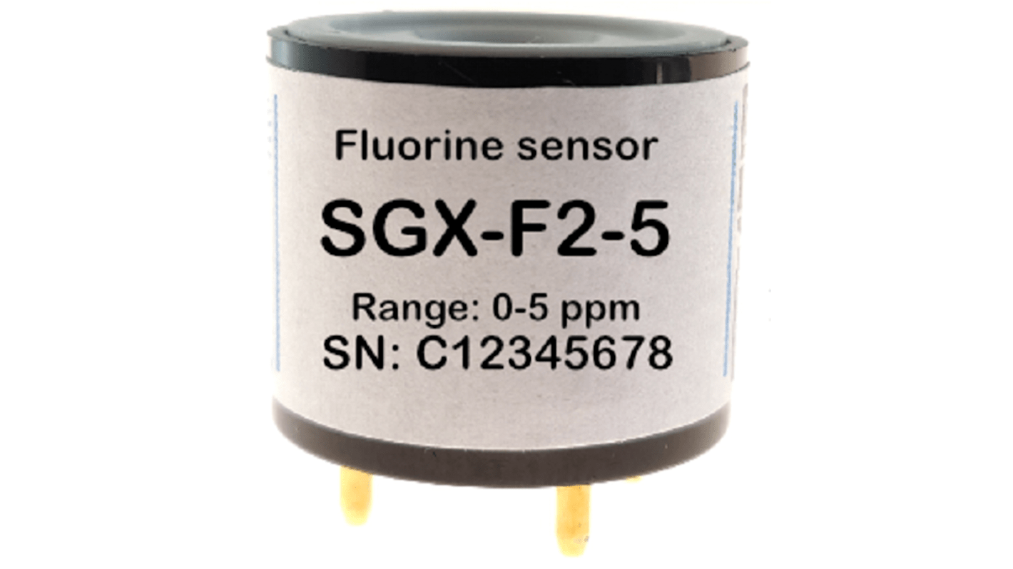 SGX Sensors SGX-F2-5, Fluorine Gas Sensor IC for Air Quality Monitors | RS