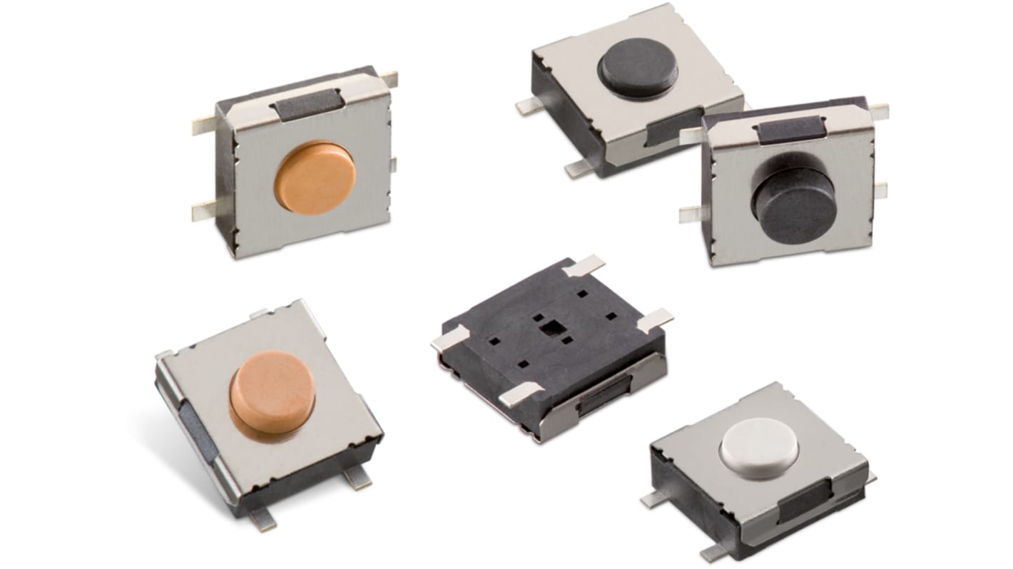 430451025836 | Wurth Elektronik タクタイルスイッチ DPST 表面実装 表面実装 On-Off | RS