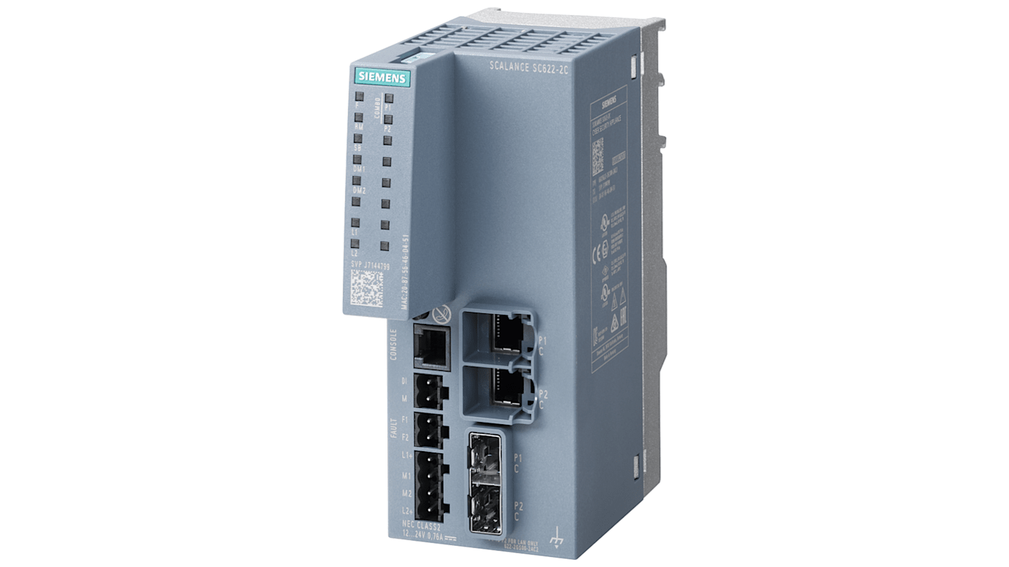 6GK56222GS002AC2 | Siemens Managed 2 Port Ethernet Switch | RS