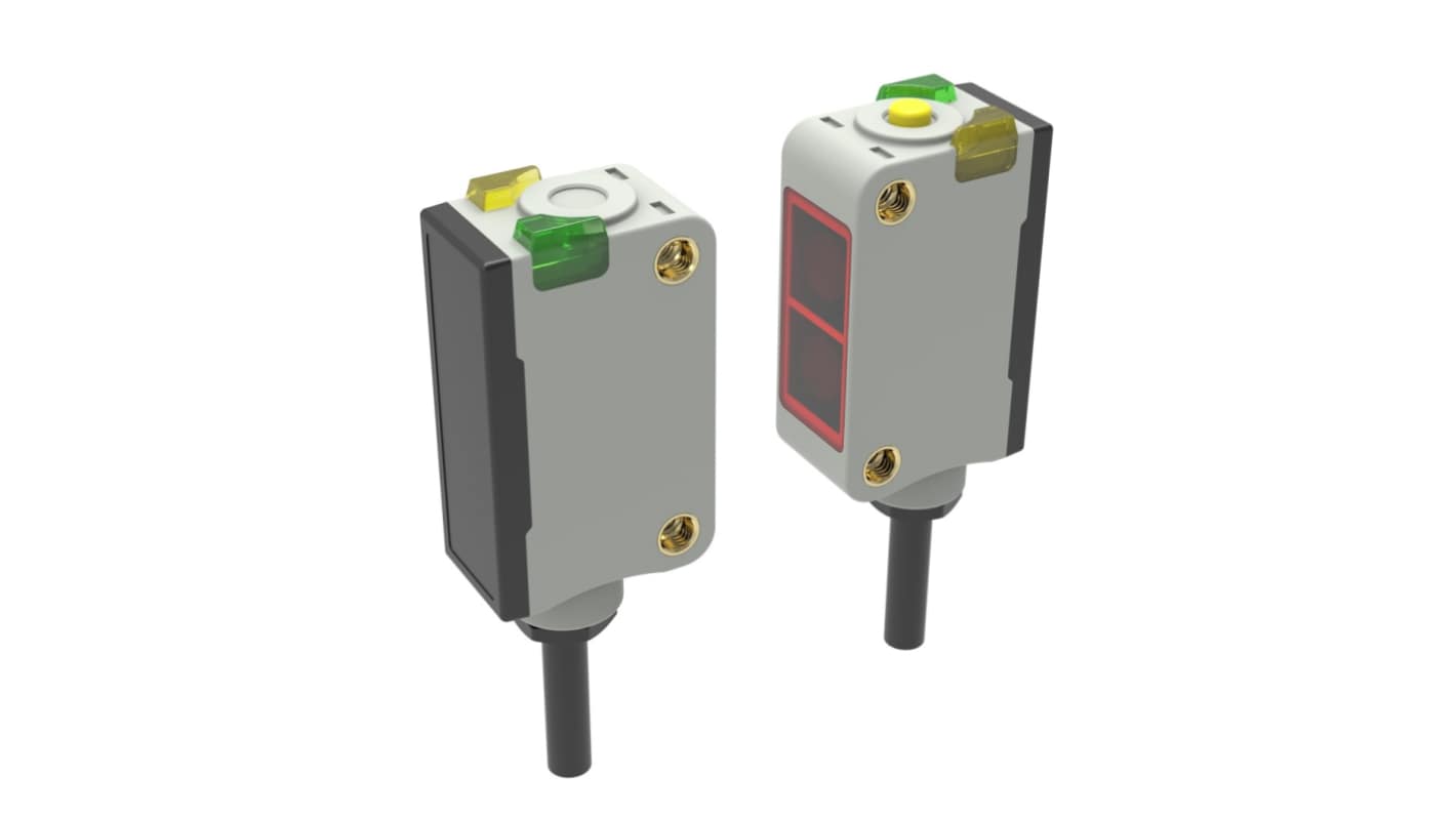 RS PRO Through Beam Photoelectric Sensor, Block Sensor, 20 m Detection ...