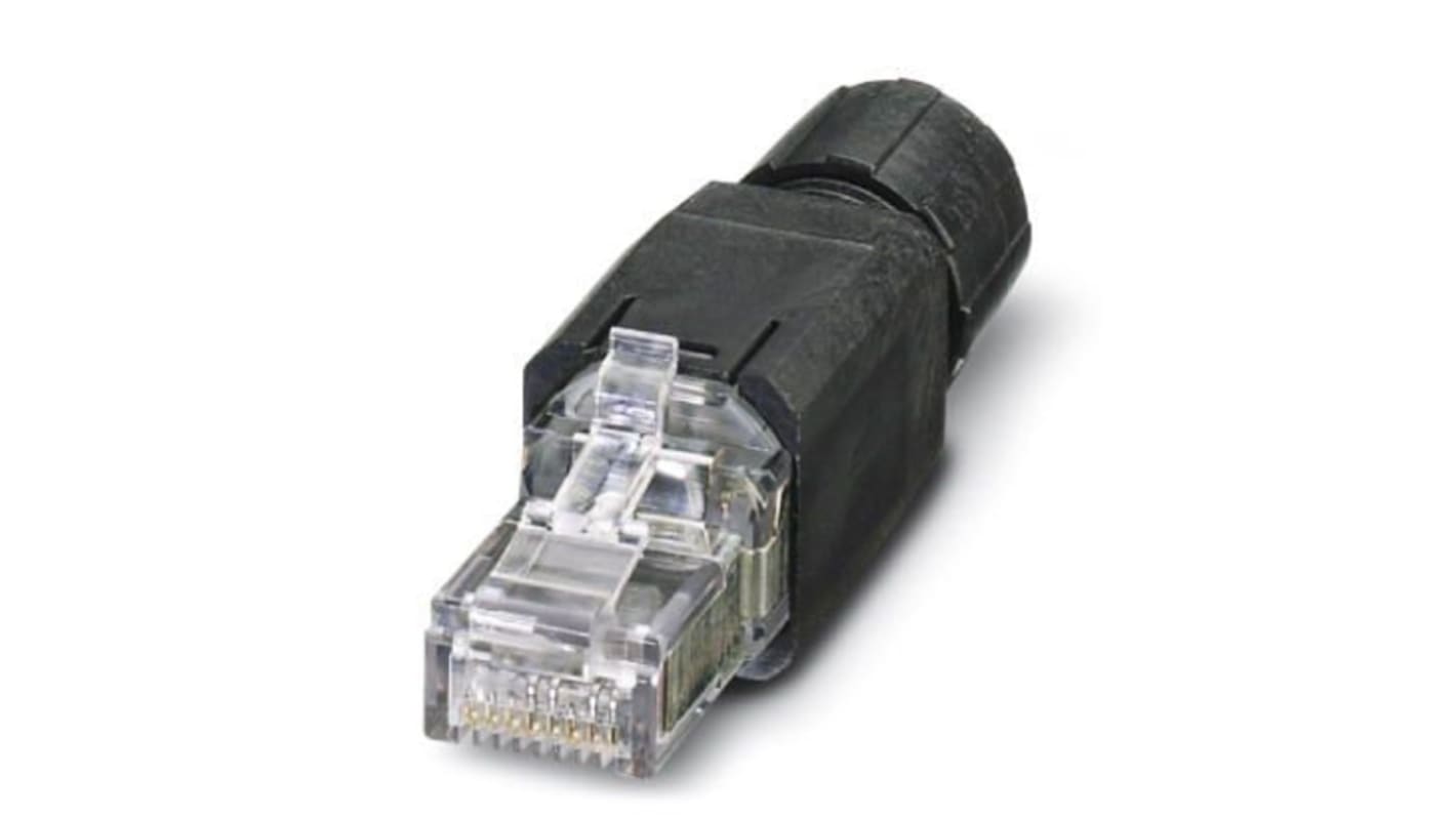 1417401 | Phoenix Contact VS-08 Series Male RJ45 Connector, Cat5e | RS