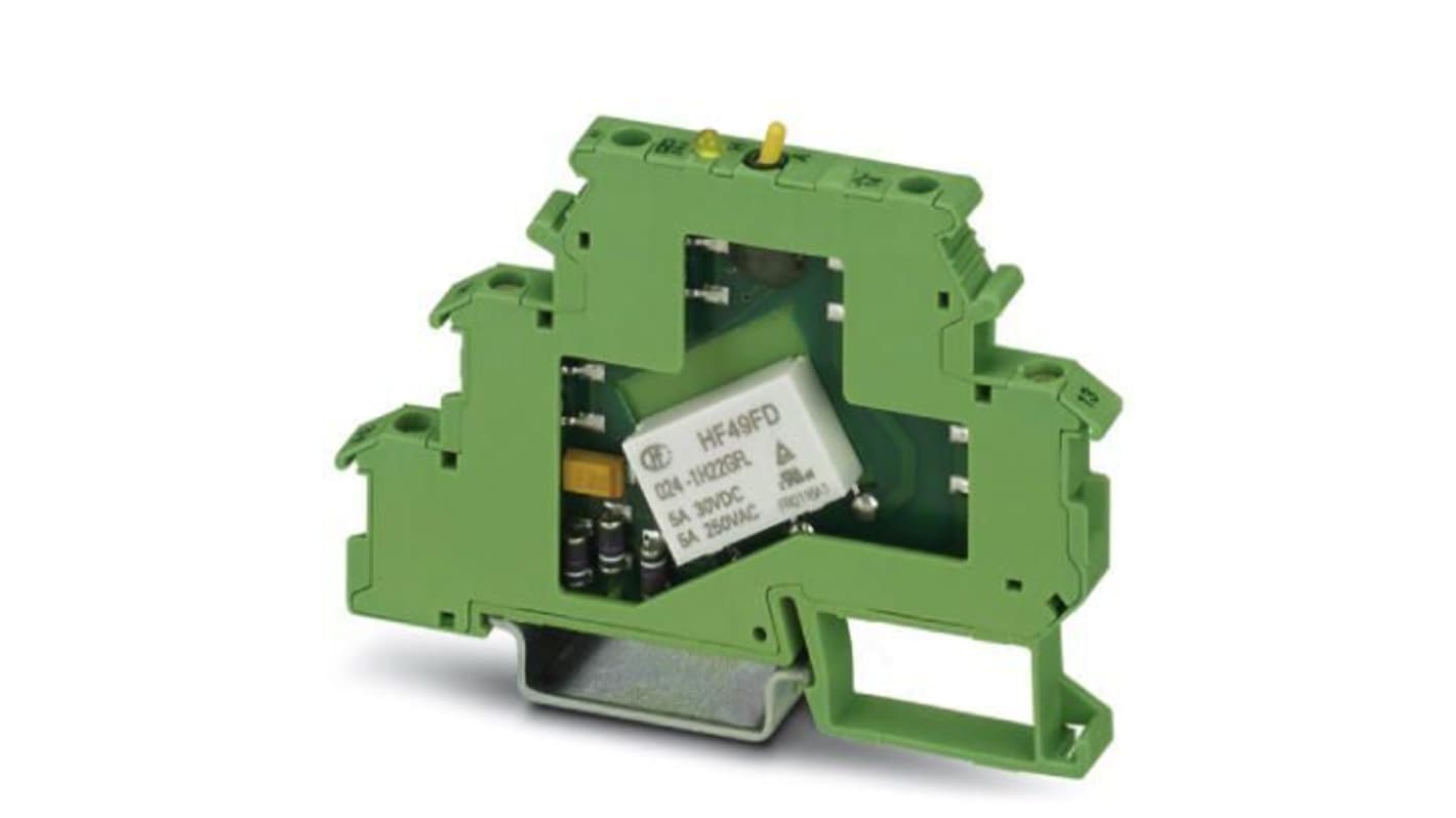 2964131 | Phoenix Contact Relay Module, DIN Rail Mount, 24V ac/dc Coil ...