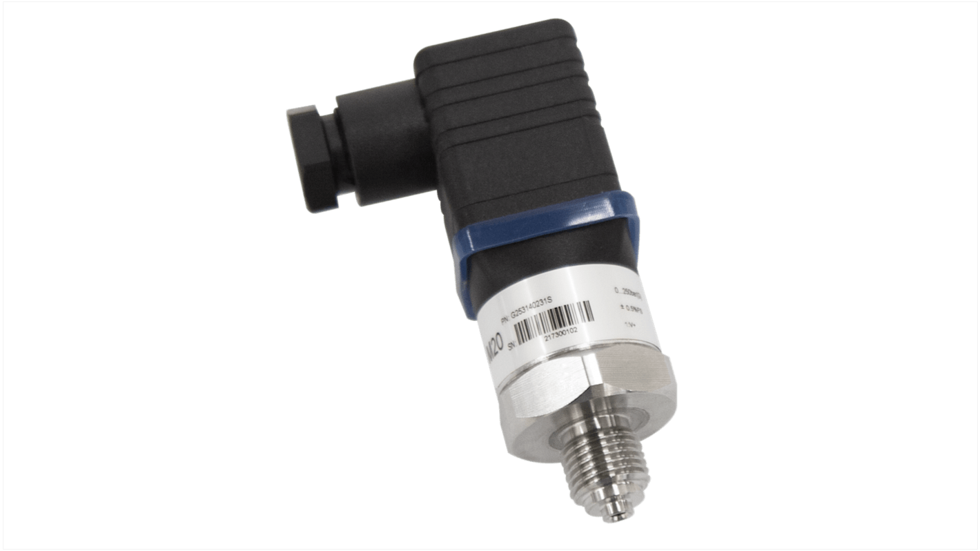 RS PRO Pressure Sensor, 0bar Min, 250bar Max, Gauge Reading | RS