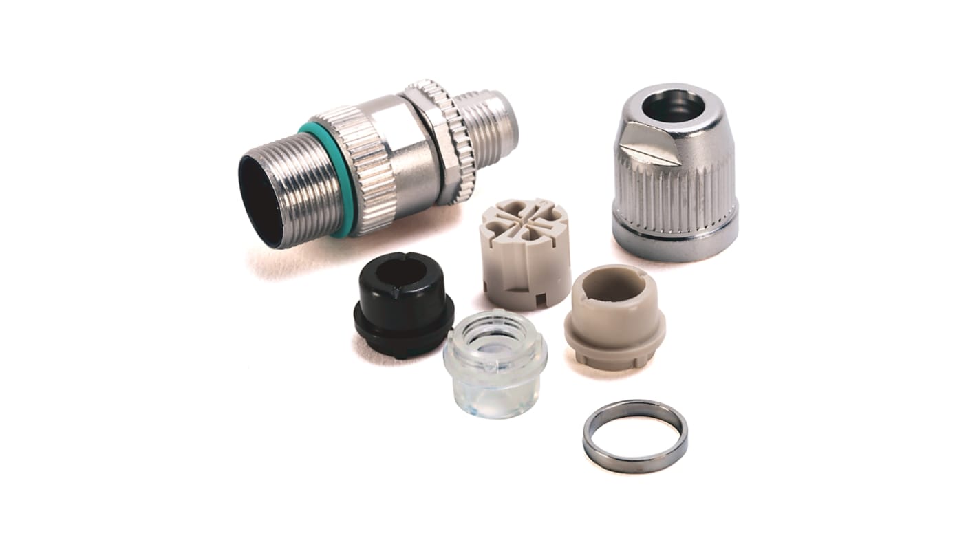 1585D-M4DC-SH | Rockwell Automation Male Ethernet Connector, Cat5e | RS